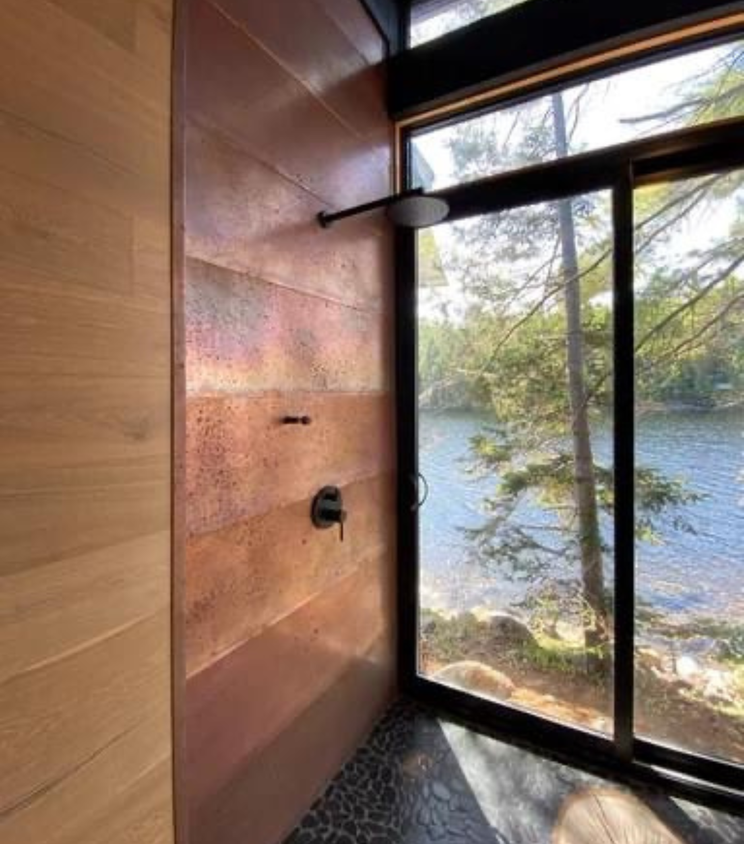 Handcrafted Copper Showers & Kits | The Copper Shower Co